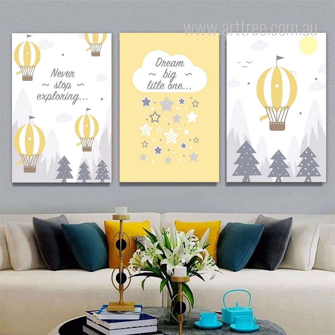 Never Stop Exploring Prints - arttree.com.au
