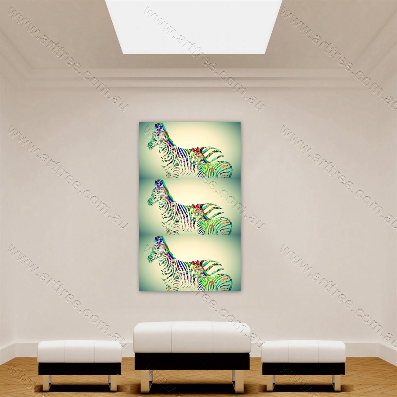 Zebra Collage - arttree.com.au