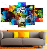 Multicolor Tiger - arttree.com.au