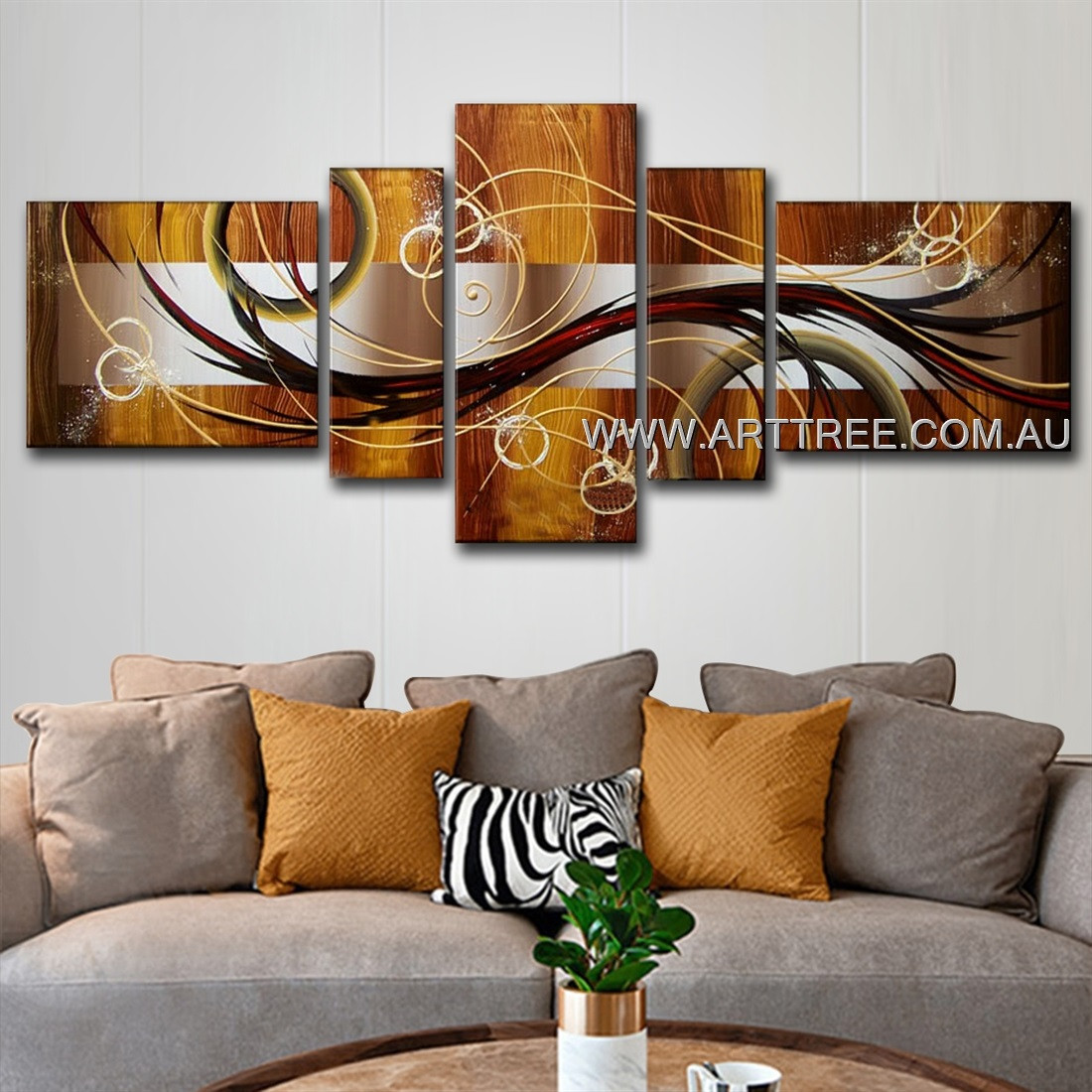 Buy 5 Panel Canvas Painting | Free Delivery Australia