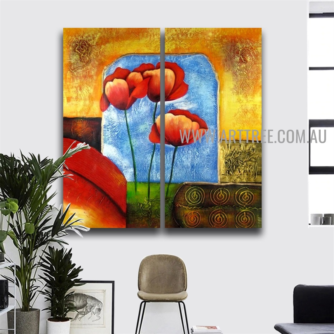 Multi Panel Paintings For Sale Melbourne | From $345