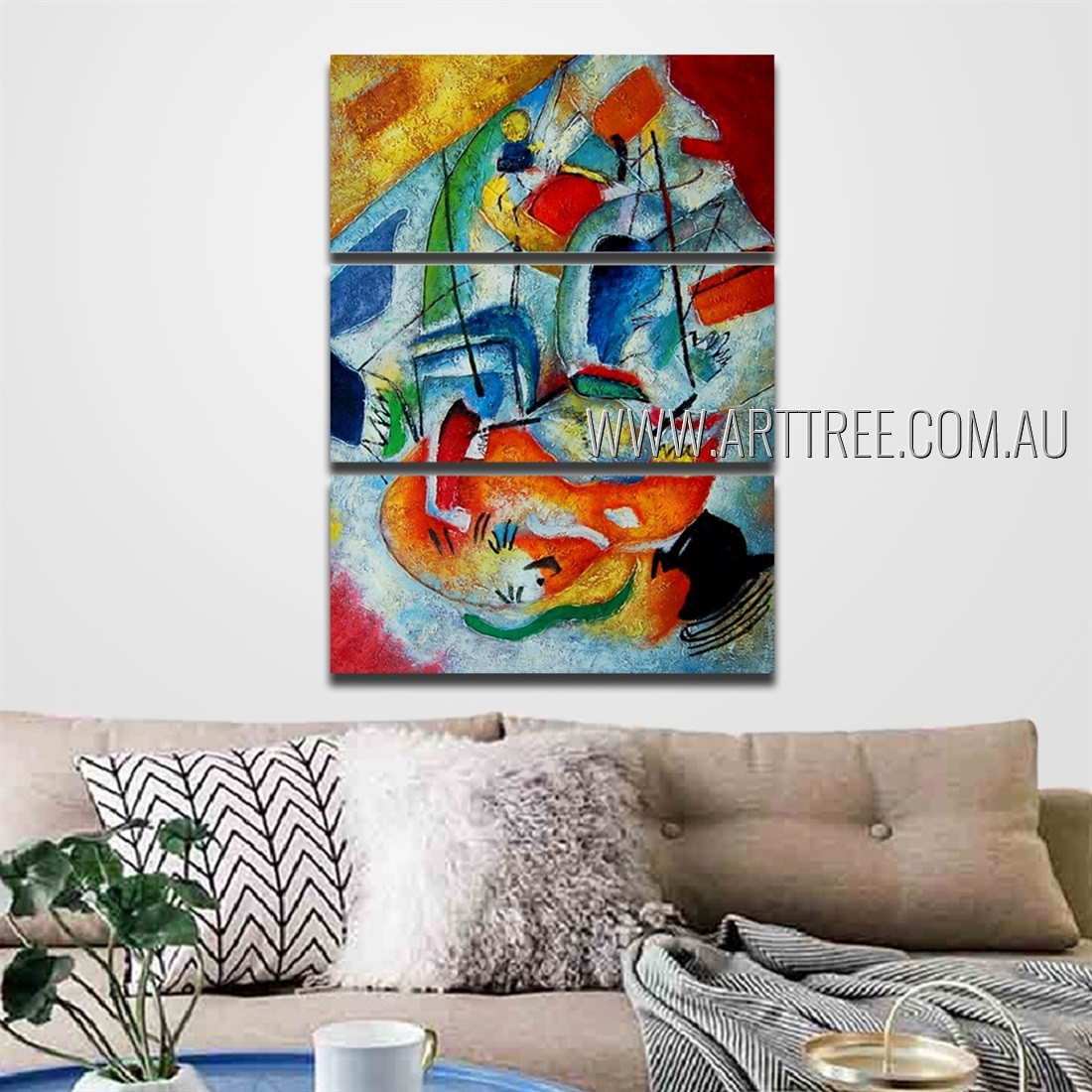 Colorful Blobs Design - arttree.com.au