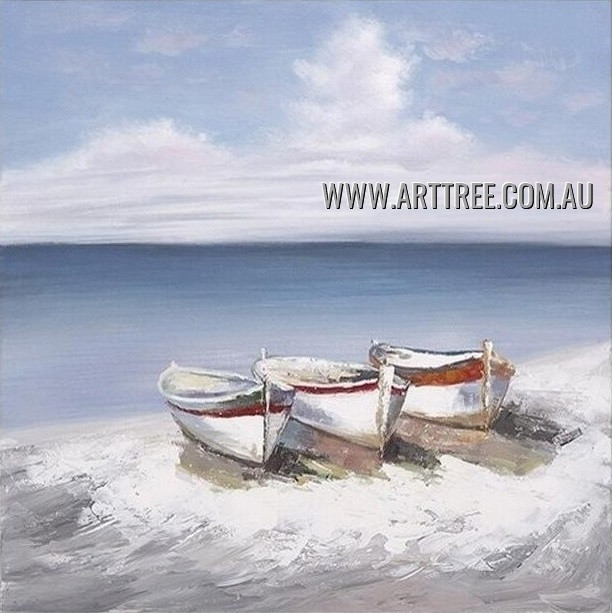 Boats Landscape - arttree.com.au