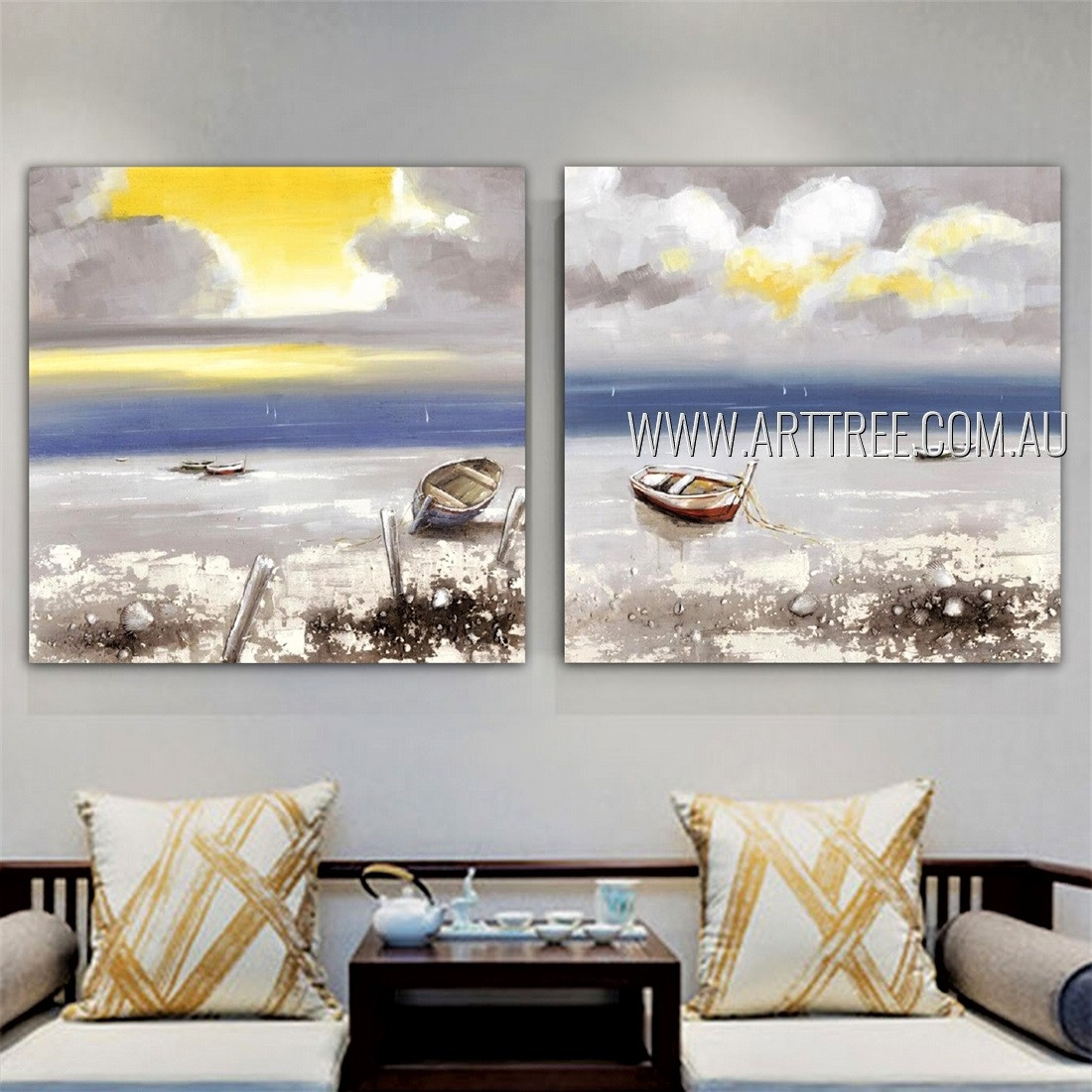 Seascape Wall Art Set - arttree.com.au