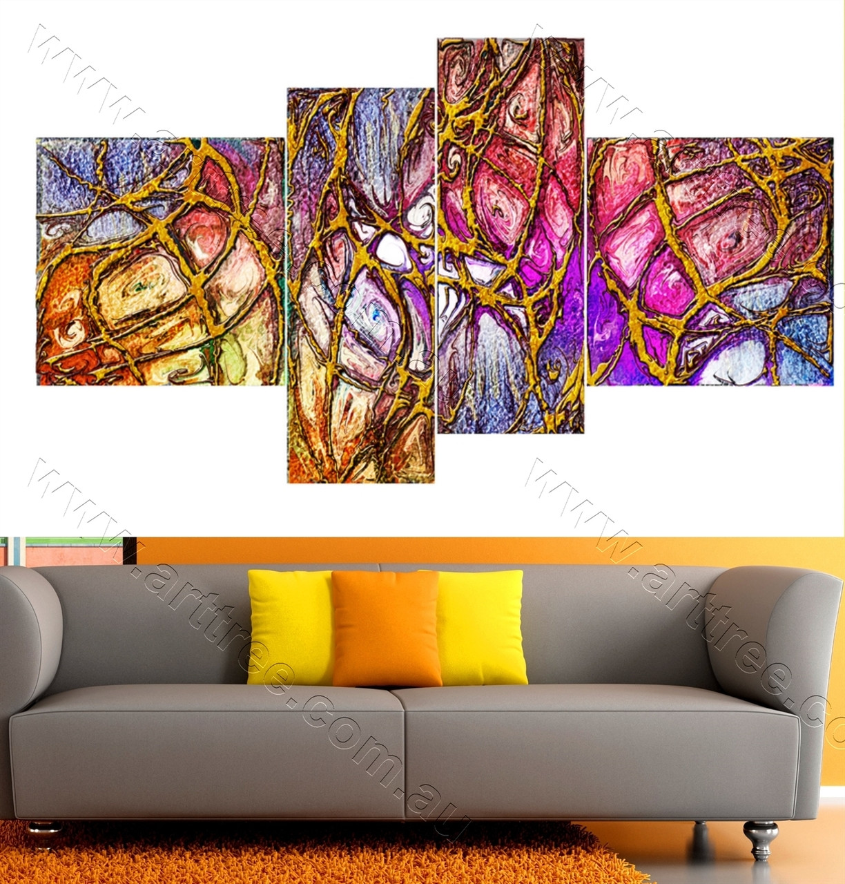 Abstract Roots Art - arttree.com.au