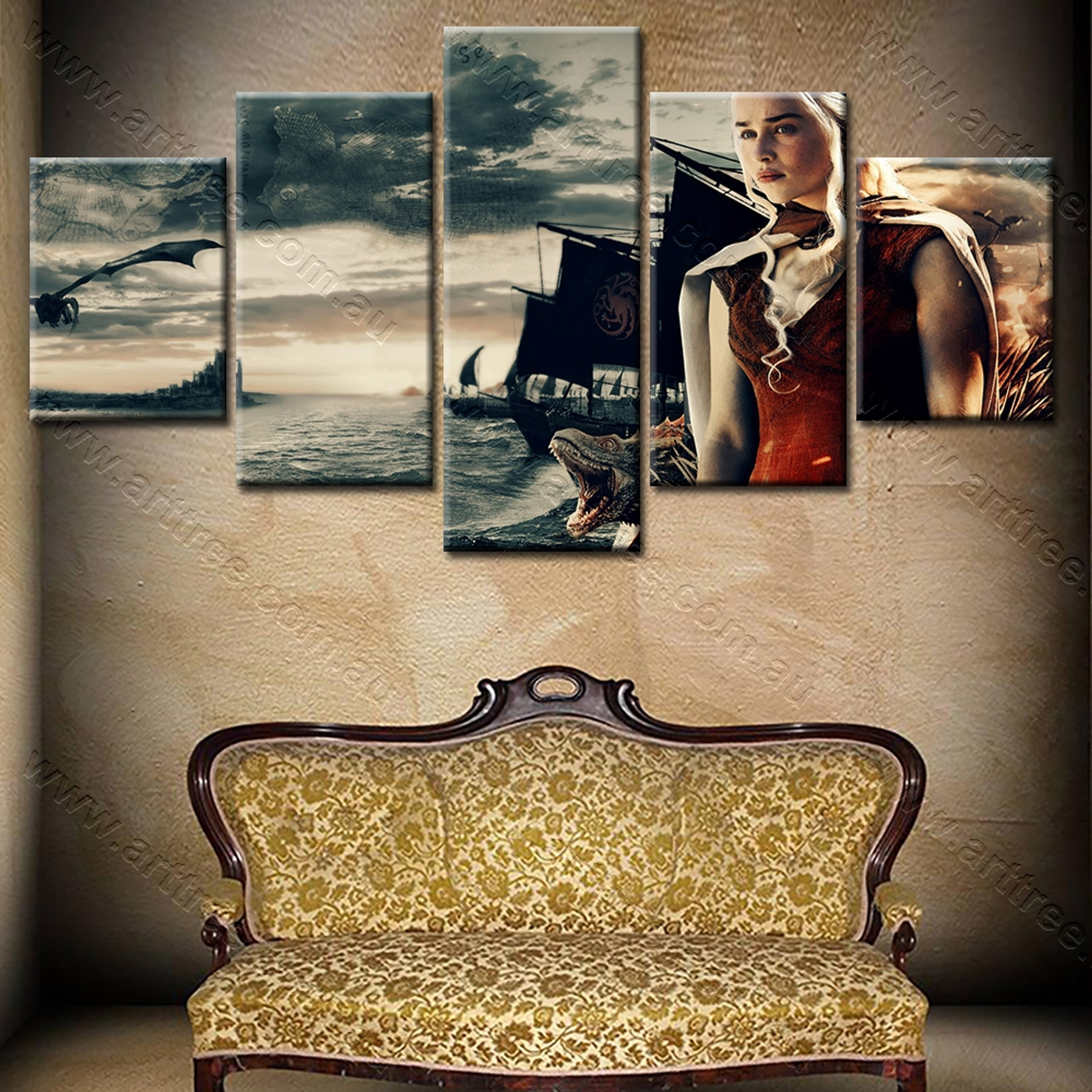 Game of Thrones Daenerys Targaryen - arttree.com.au