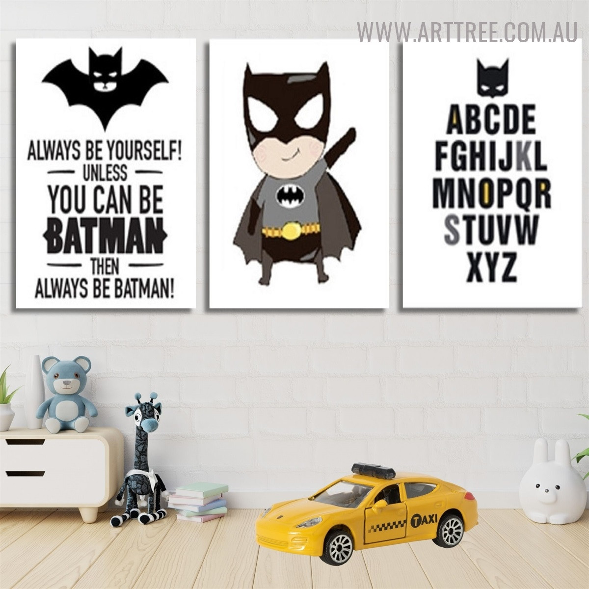 Batman Logo, Alphabets - arttree.com.au