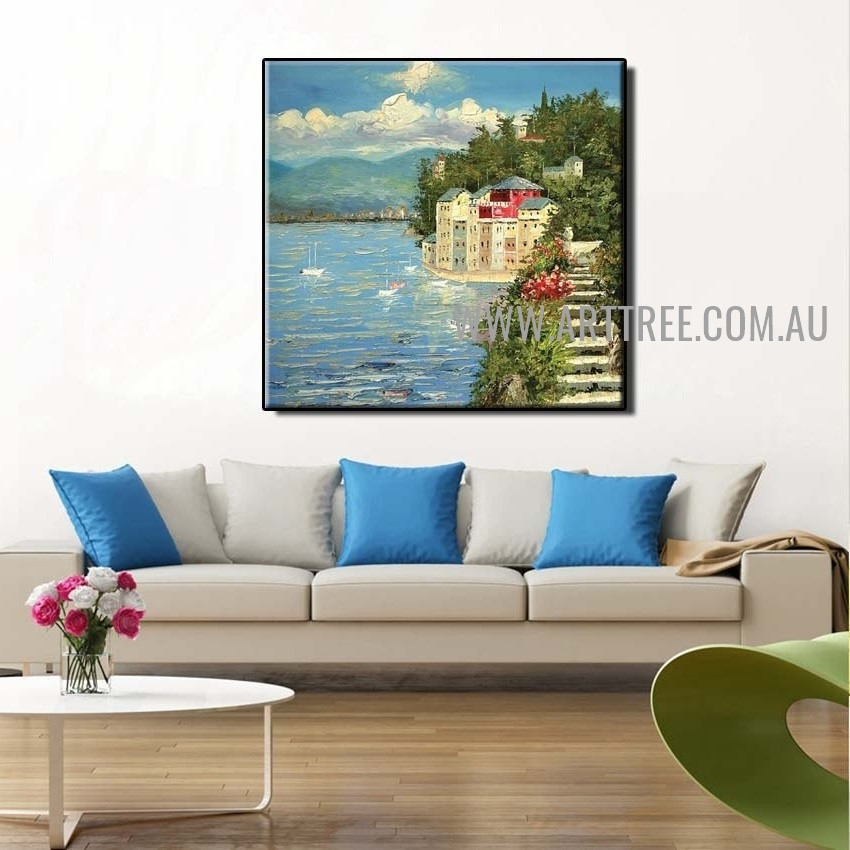 Seaside Building - arttree.com.au