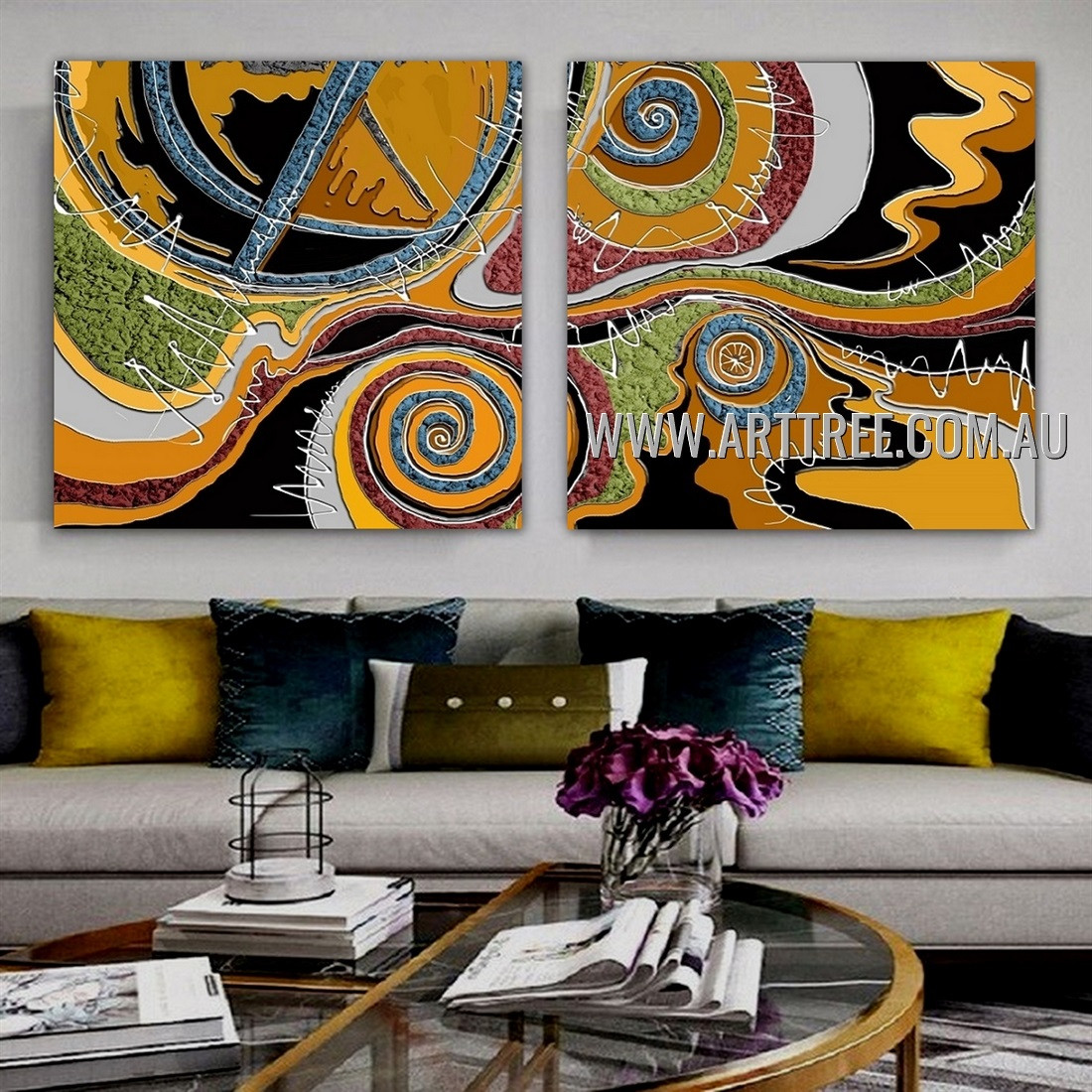 Stain Pattern - arttree.com.au