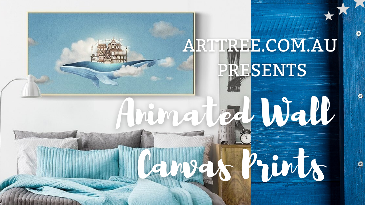 Animated Wall Canvas Prints Video for Home Decoration - arttree.com.au