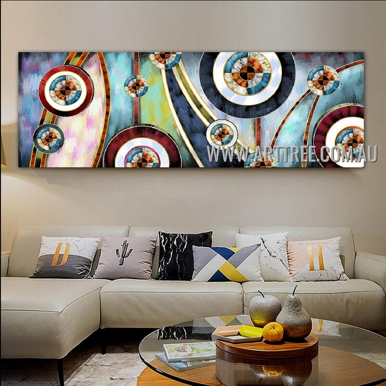 Fascinating Handmade Abstract Paintings for Hotel Rooms - arttree.com.au