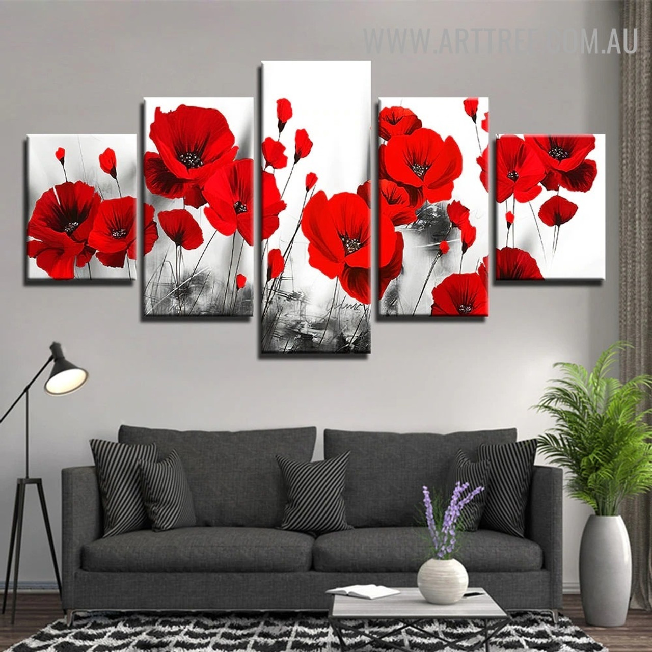 The Power of Red: Art Prints That Make a Statement in Homes - arttree ...