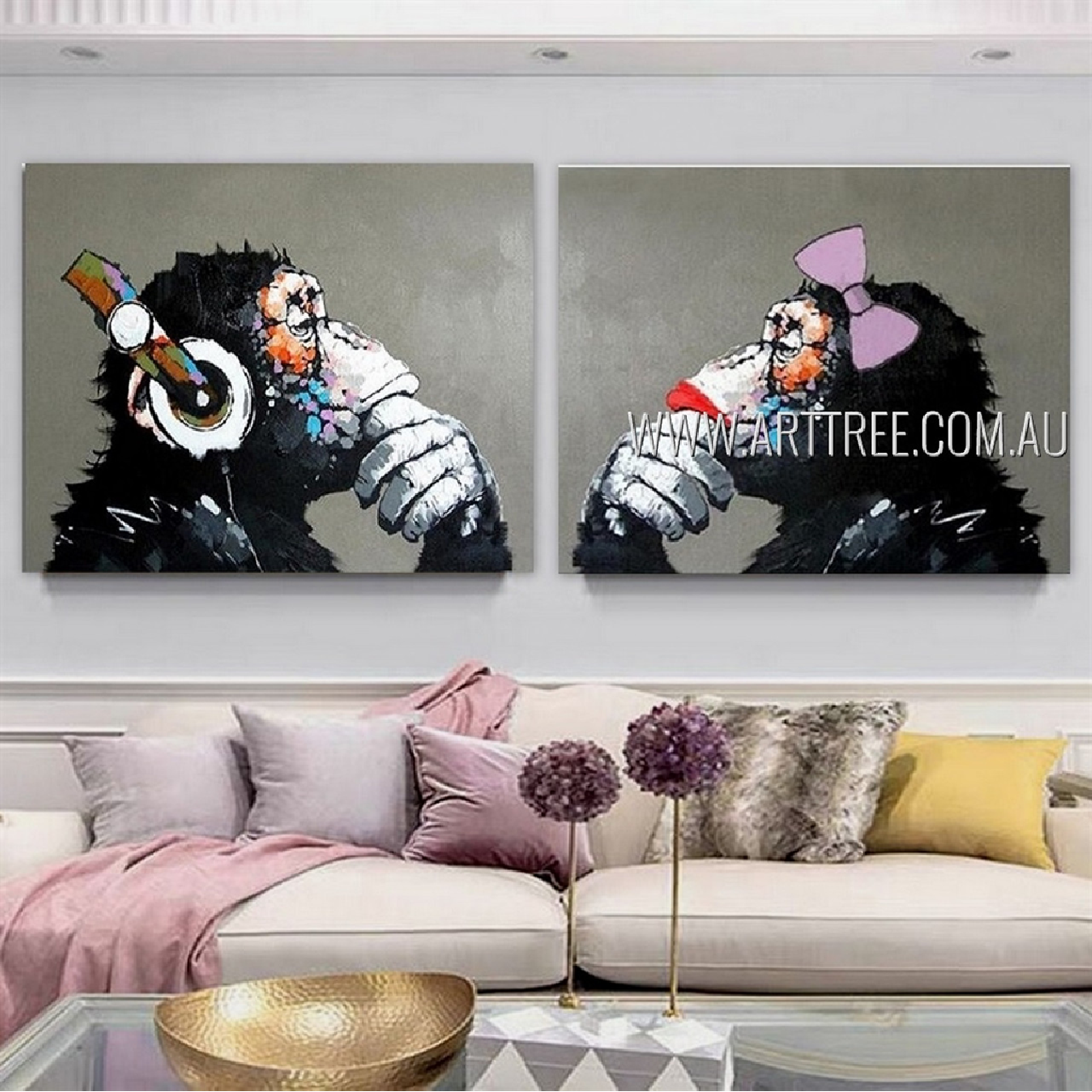 The 5 Best 2 Piece Paintings for a Perfectly Balanced Look - arttree.com.au