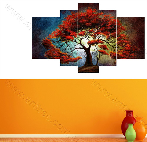 Lovely Red Tree - arttree.com.au
