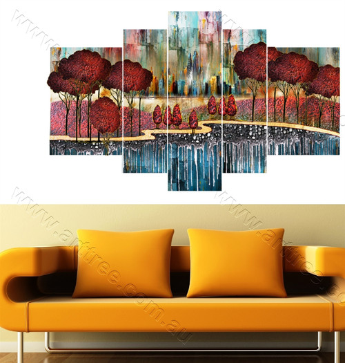 Red Trees - arttree.com.au