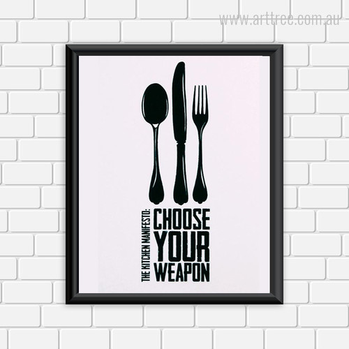 Choose Your Weapon - arttree.com.au