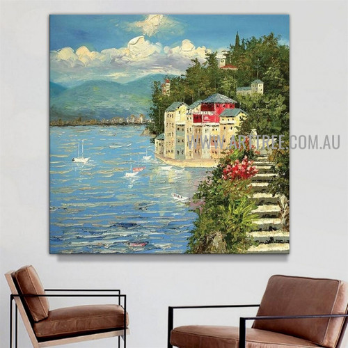 Seaside Building - arttree.com.au