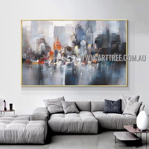 Abstract City Buildings - arttree.com.au
