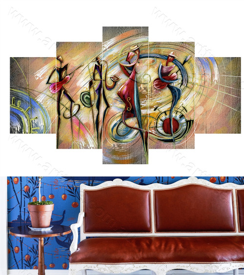 Abstract Band - arttree.com.au