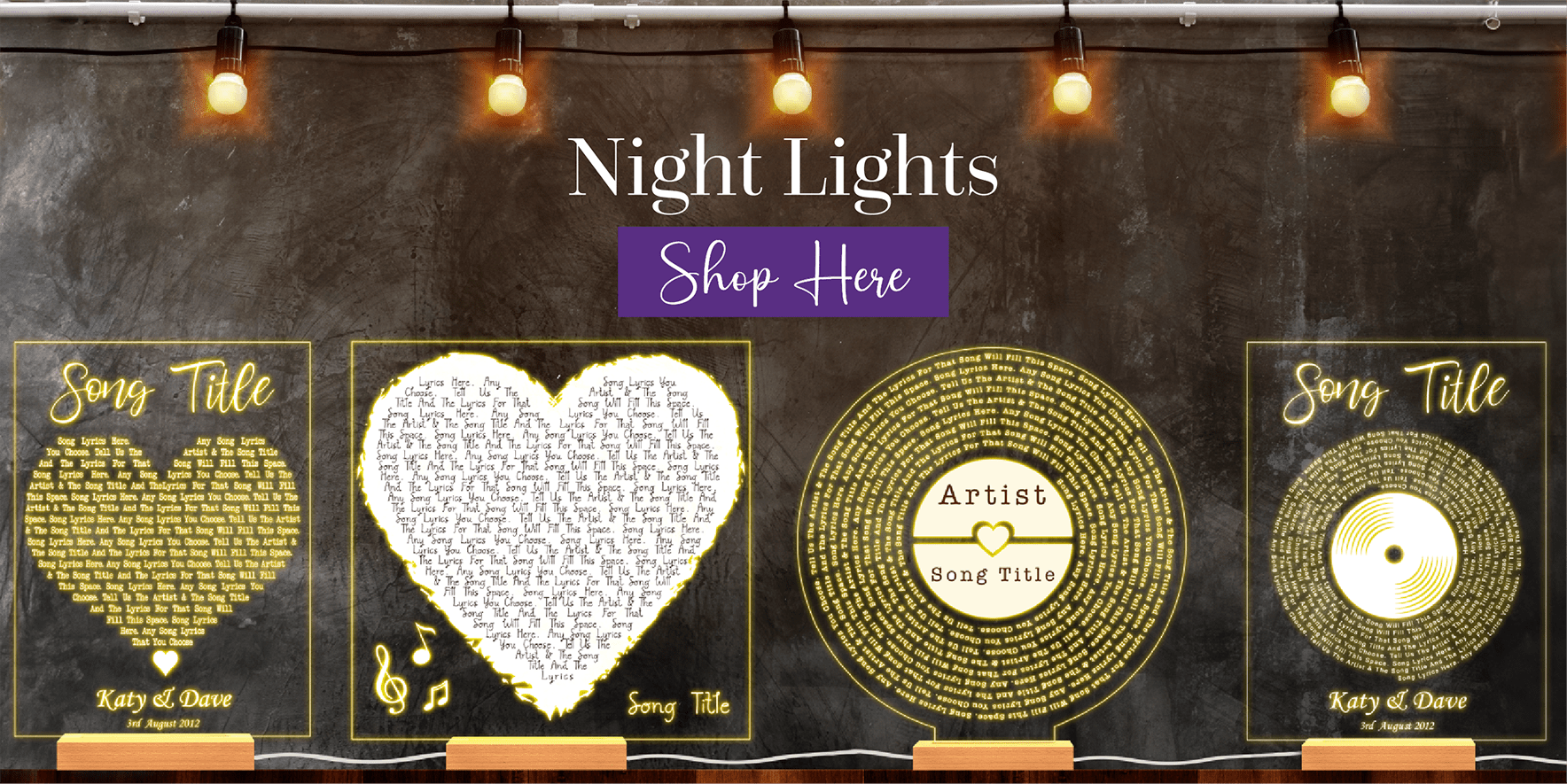Song Lyric Prints