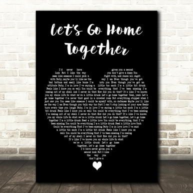 Ella Henderson & James Arthur Let s Go Home Together Black Heart Wall ...
