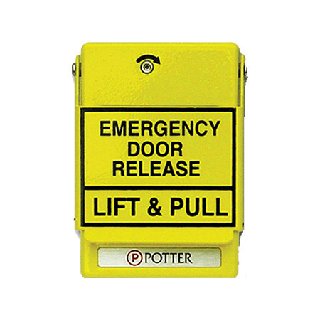 1000630 Potter RMS-6T-EXP-WP Blue DPDT Explosion Proof Pull Station - Man Down - Non-Returnable