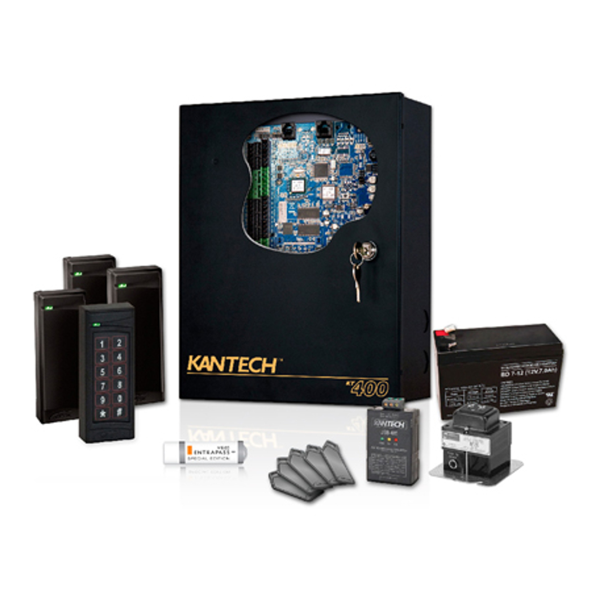 KT-1-PCB Kantech One Door IP Controller for Metal Cabinet Mount