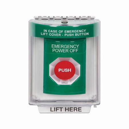 SS2231PO-EN STI Yellow Indoor/Outdoor Flush Turn-to-Reset Stopper ...