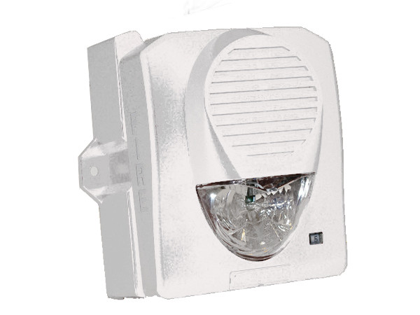 4890163 Potter CHS-24BW-WP Wall Mount Horn/Strobe - Blue Lens - White ...