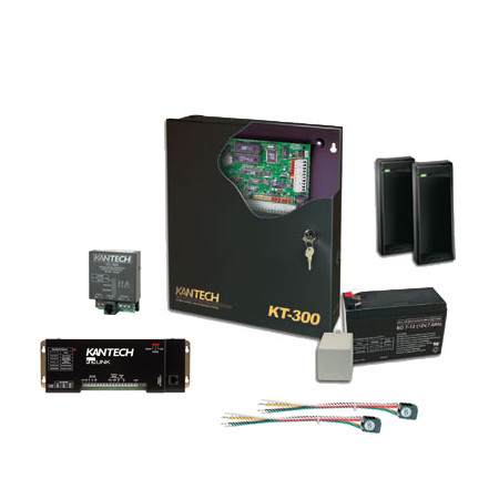 EK-IP302 Kantech Two-Door Expansion Kit with KT-300/128K Controller, 2 ...
