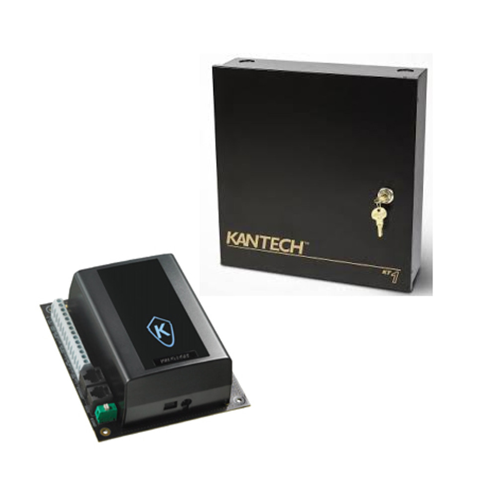 KT-2-M Kantech 2 Door IP Controller with Metal Cabinet - No Power Supply or Battery