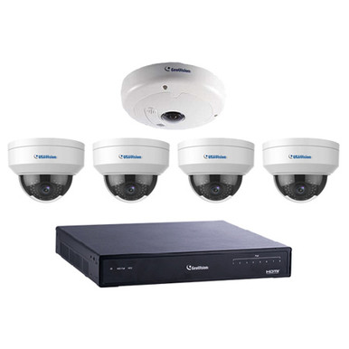 88-SN8FE3-ADR Geovision GV-SNVR0811 8 Channel NVR Kit 80Mbps Max ...