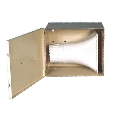 BW-114C Mier NEMA Type 1 Outdoor 11" W x 9.25" H x 6" D Metal Siren and ...