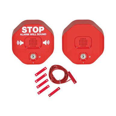 STI-6404 STI Exit Stopper for Double Door with Remote Horn