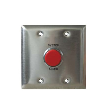 3001000 Potter ABORT Red Button Abort Switch For PFC-4410-RC