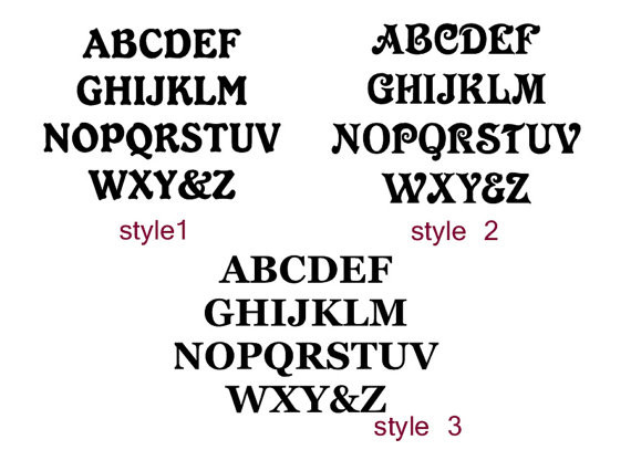 Large Guest Book Letters - MonogramCrafty