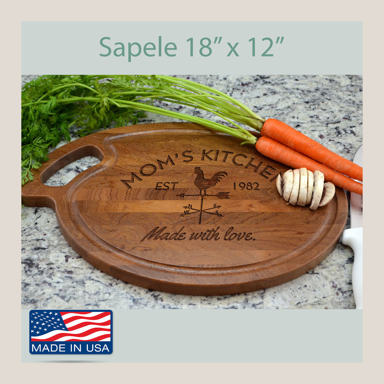 Personalized Cutting Boards - Engraved Custom Cutting Board