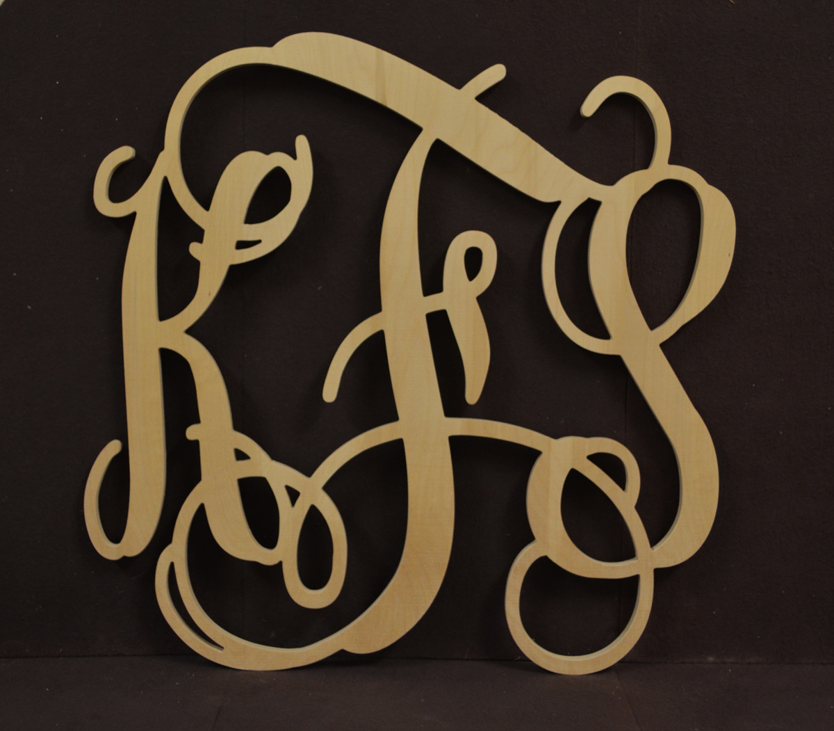Wooden Monogram Wall Hanging Letters - MonogramCrafty