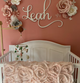 Swirly Calligraphy Name Sign - Custom Wood Cutouts - Nursery Name Sign ...