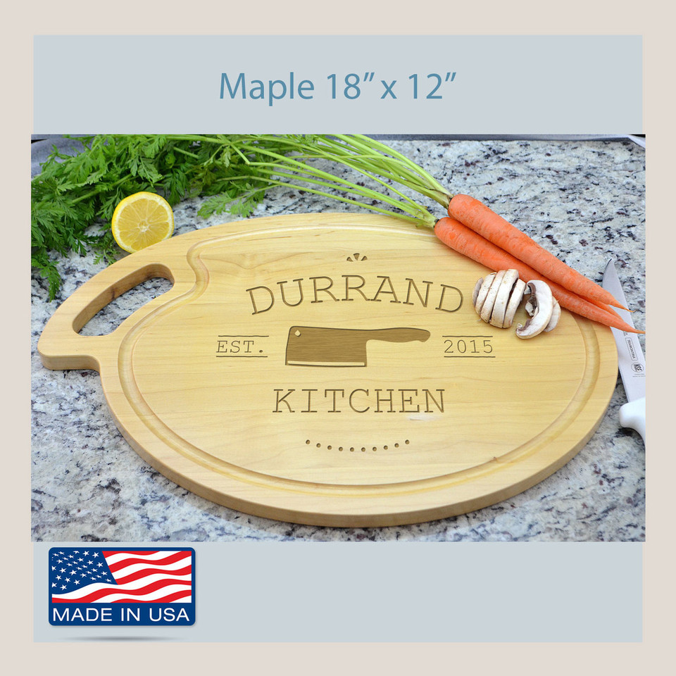 Personalized Cutting Boards - Engraved Custom Cutting Board
