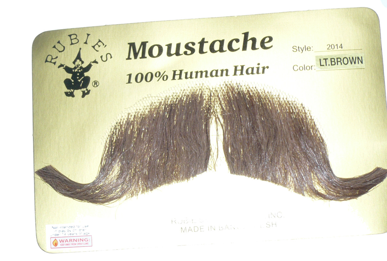 Colonel Major Moustache 100% Human Hair
