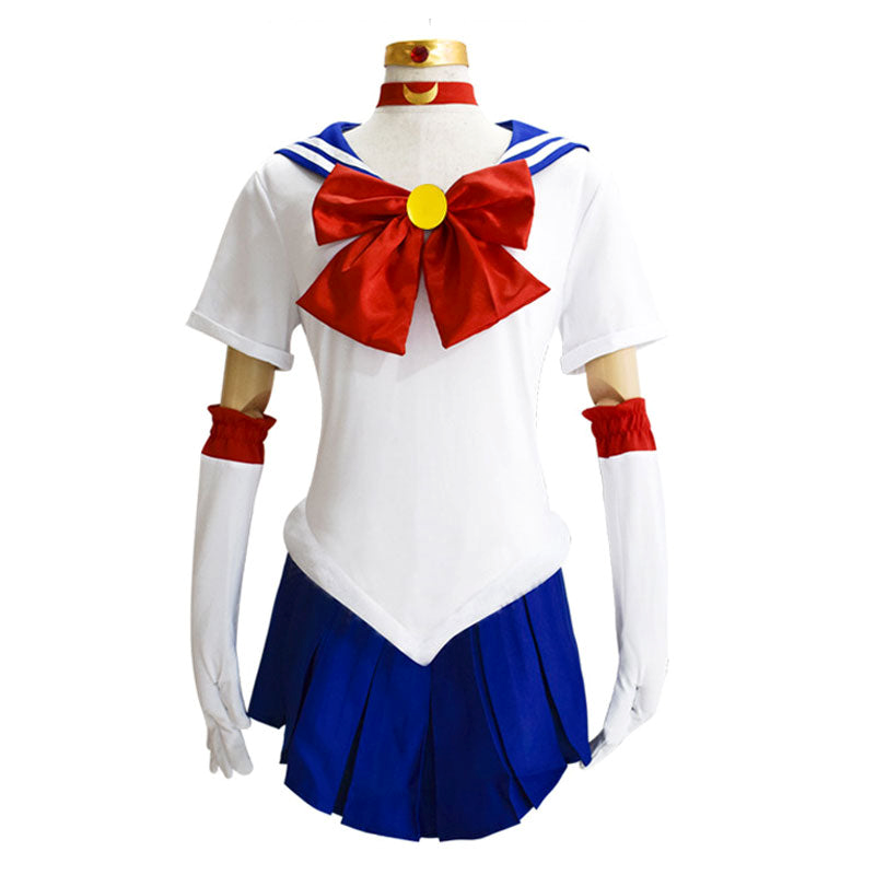 Anime Sailor Moon Tsukino Usagi JK Uniform Cosplay Costumes ...