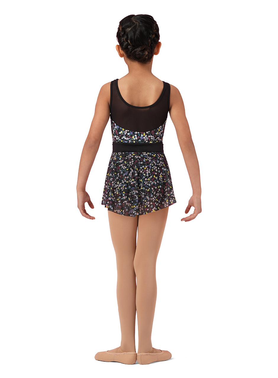 Girls Mirella Ditsy Floral Pull On Skirt Imaginations Costume And Dance