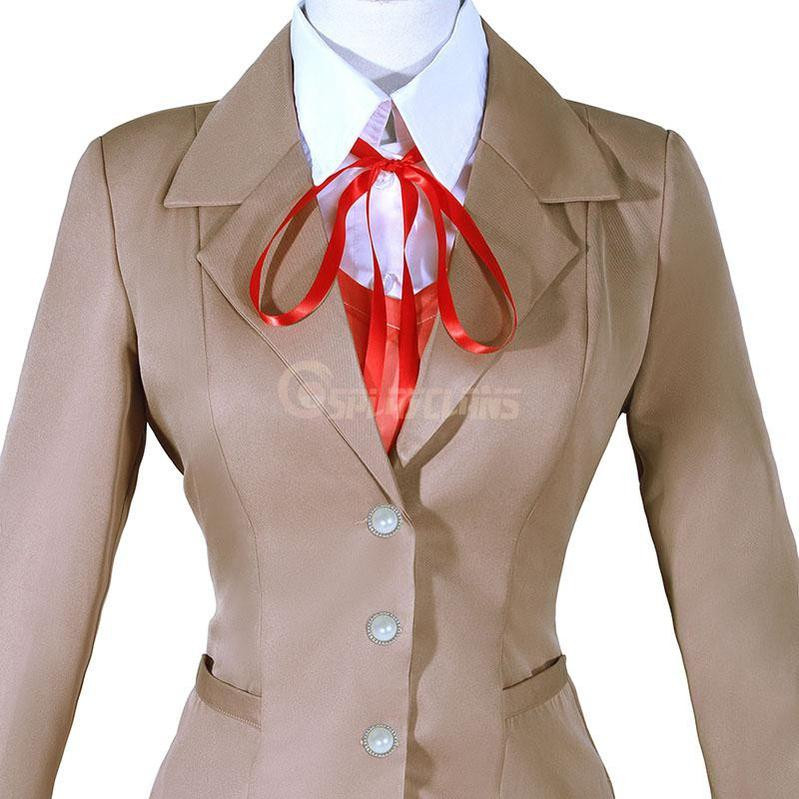 DDLC! Doki Doki Literature Club Monika Uniform Outfit Cosplay Costumes ...