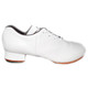 Women's White Tap Flex w/ Stevens Stompers Clogging Taps