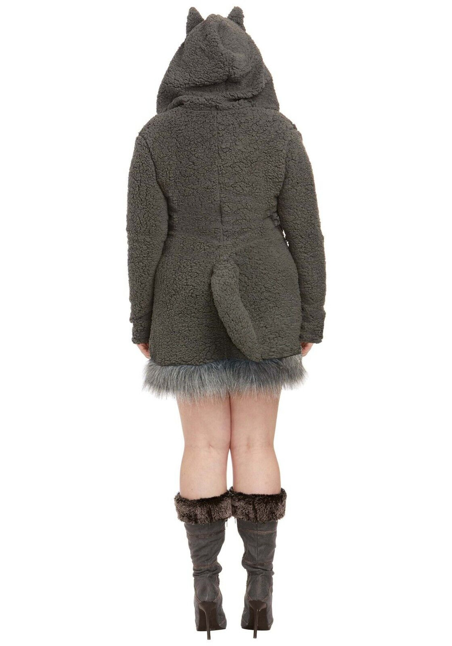 Dreamgirl Cozy Wolf Adult Costume / Plus Size - Imaginations Costume ...