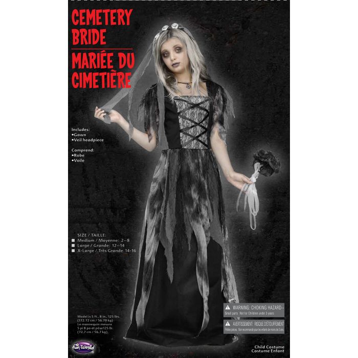 Cemetery Bride - Child Costume - Imaginations Costume & Dance