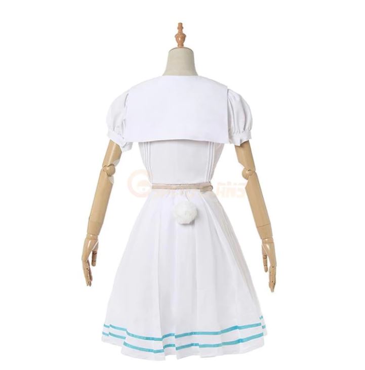 Anime Beastars Haru White Dress Cosplay Costume - Imaginations Costume ...