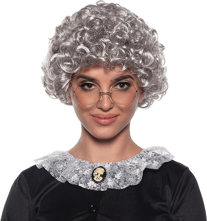 Old Lady Curly Wig - Imaginations Costume & Dance