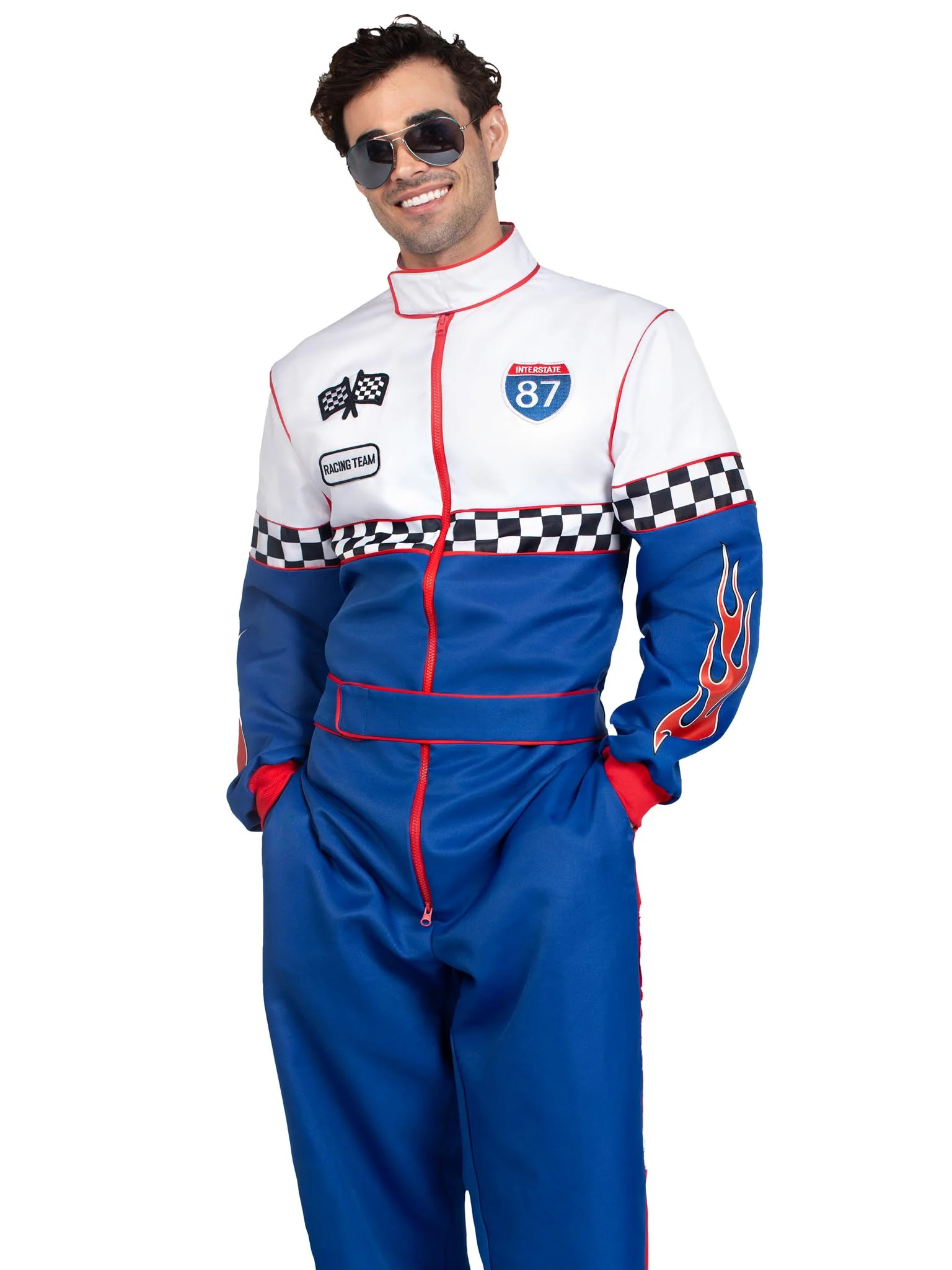 Men's Speedway Racer Adult Costume - Imaginations Costume & Dance